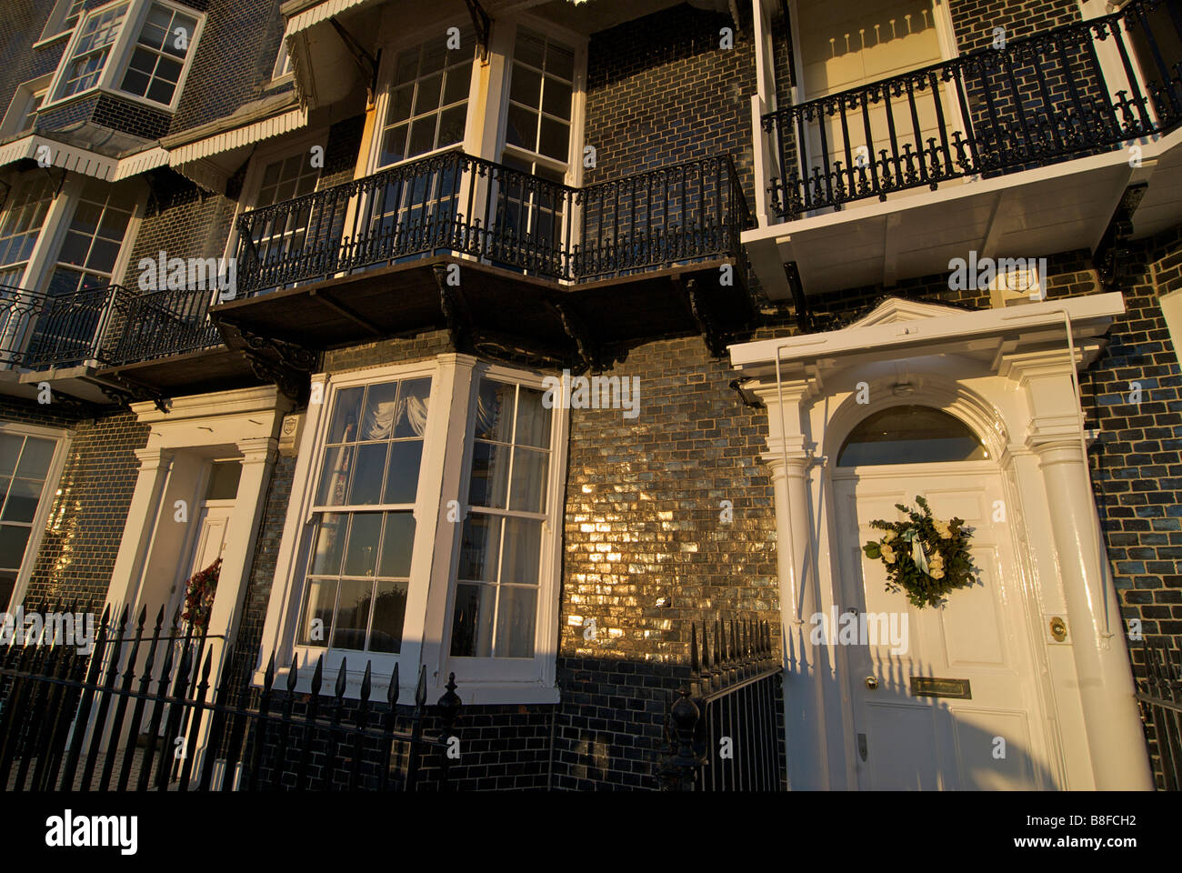 Royal Crescent, Brighton. Grade I listed Regency architecture. A rare ...