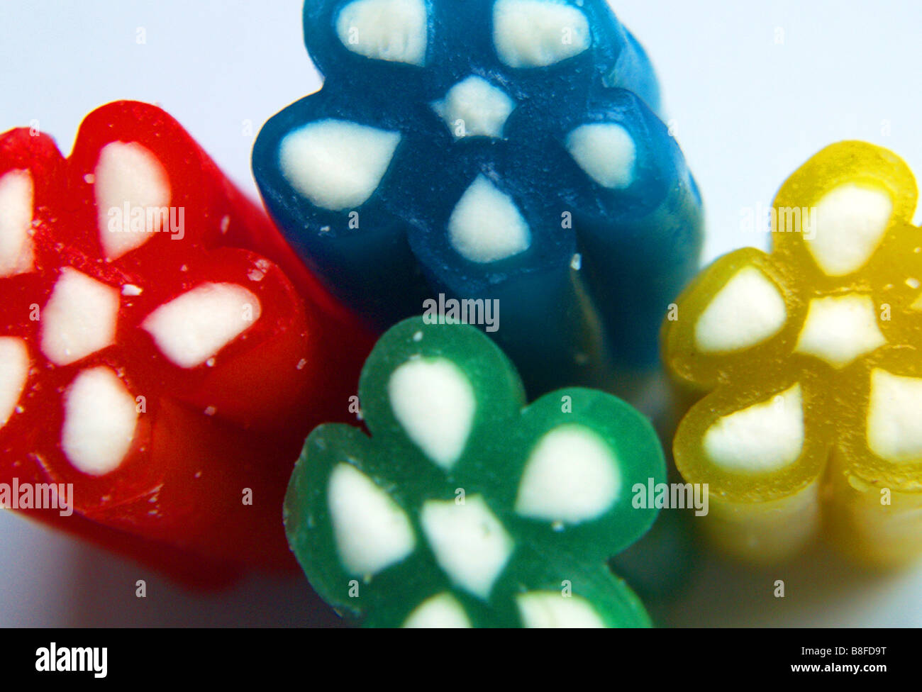 Colourful chewy sweets hi-res stock photography and images - Alamy