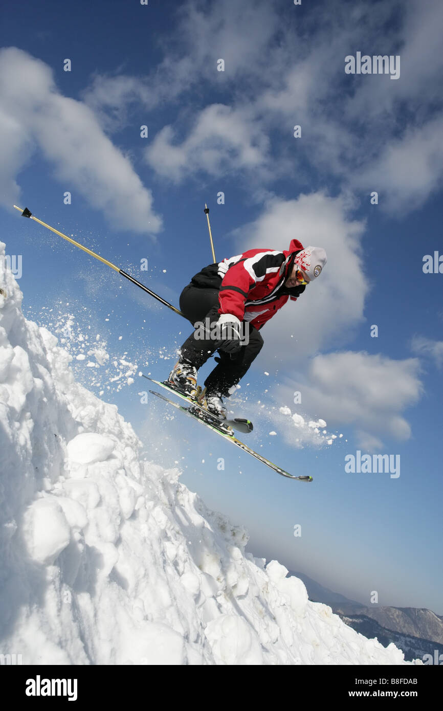 Depth of snow poles hi-res stock photography and images - Alamy