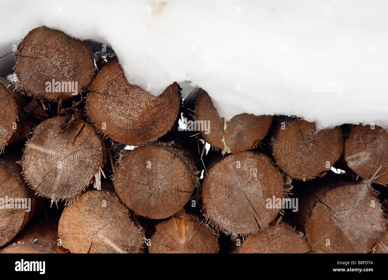 Snow scenes in busy alpine ski resort of Saint Anton, Austria Stock ...