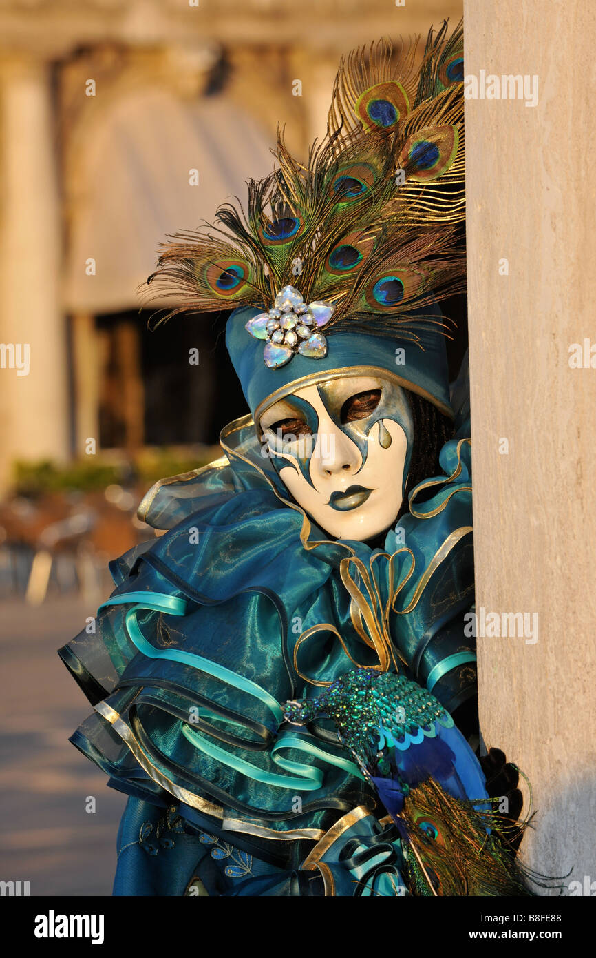 Carnival Character at Venice Carnival 2009 Stock Photo - Alamy