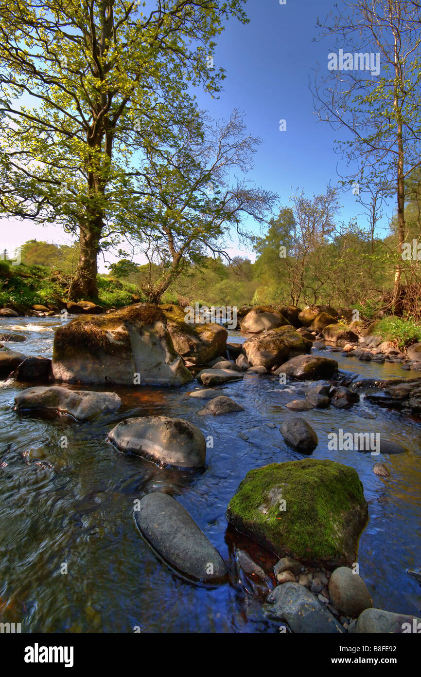 River Carron, Springtime Stock Photo - Alamy