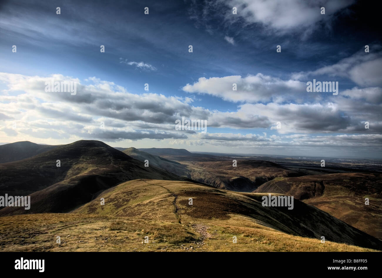 Pentland hills west of Edinburgh Scotland UK Stock Photo - Alamy