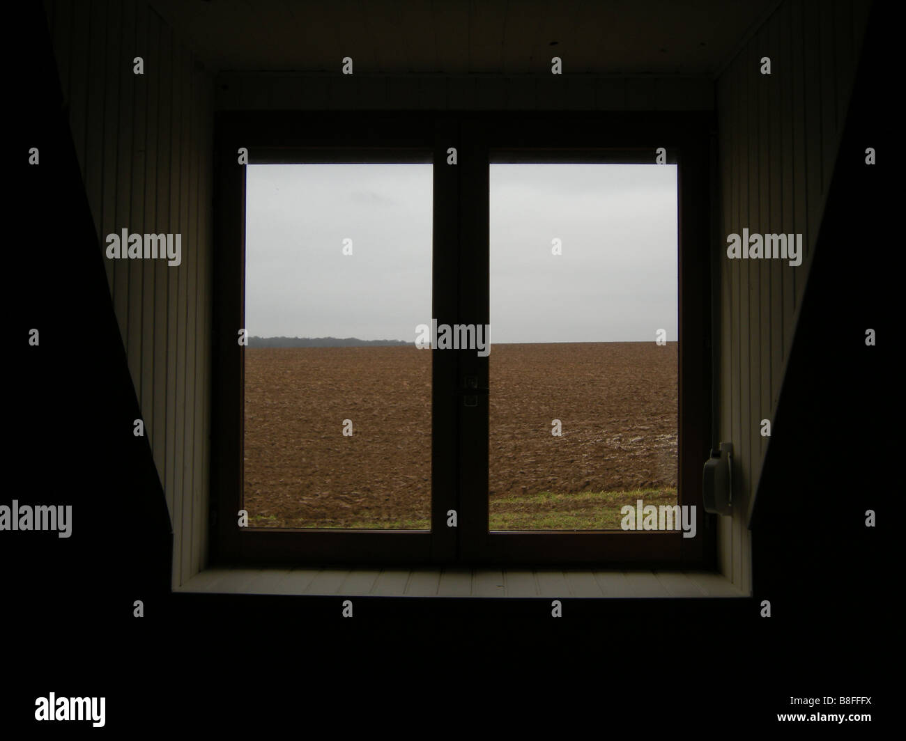 view from a window.France.World War 1,battlefields Stock Photo - Alamy