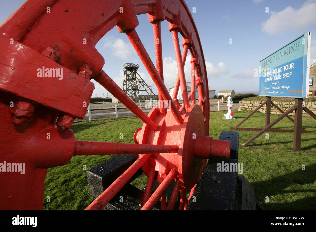 Geevor Tin Mine Museum Stock Photo - Alamy