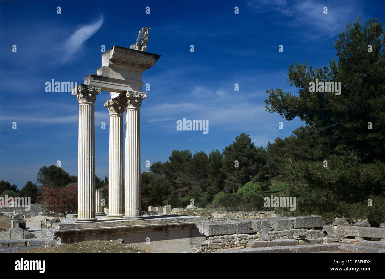 Ruins ancient roman columns hi-res stock photography and images - Alamy