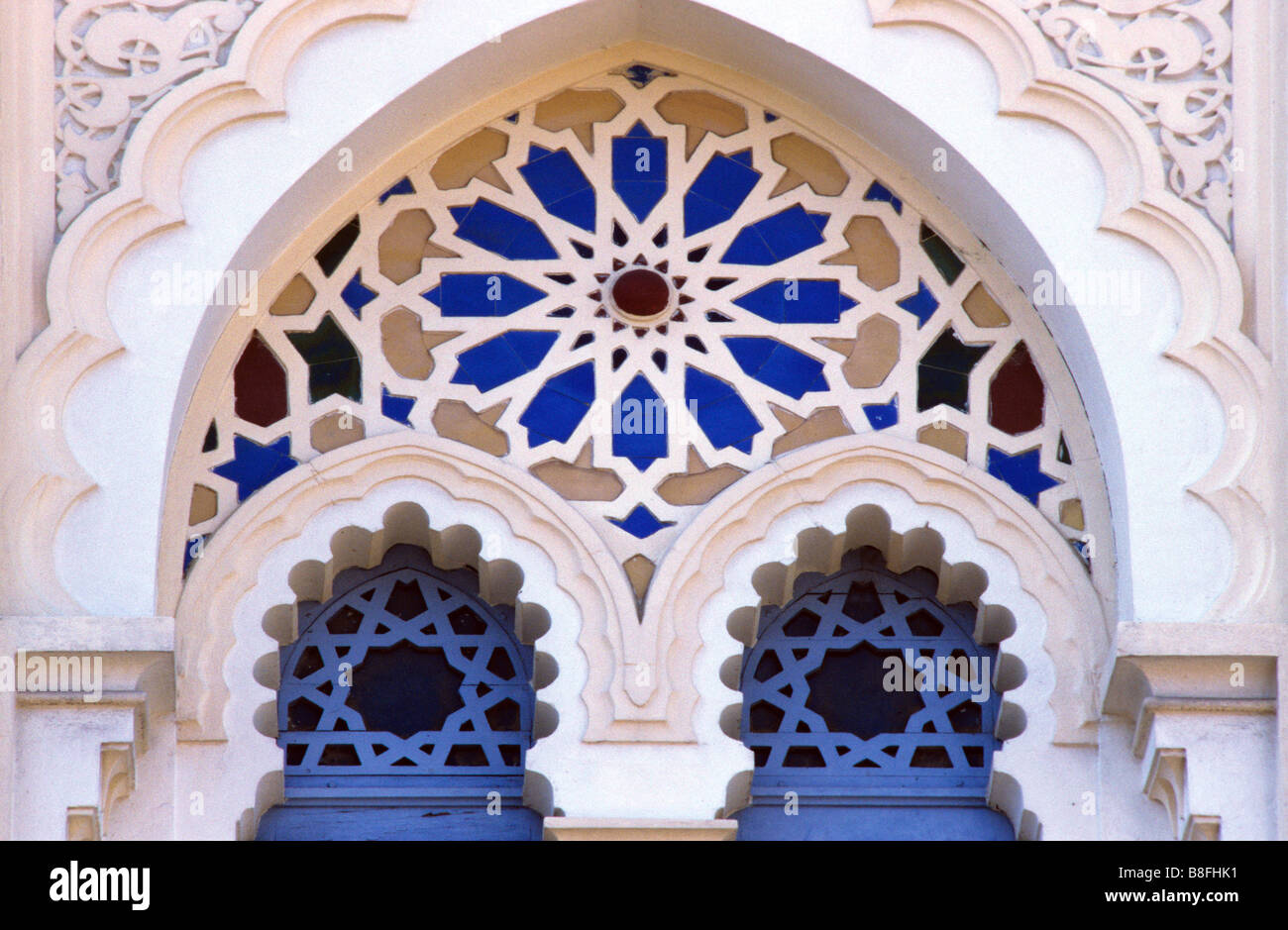 Moorish or Mauresque Arches & Oriental Patterns of the 'Villa ...