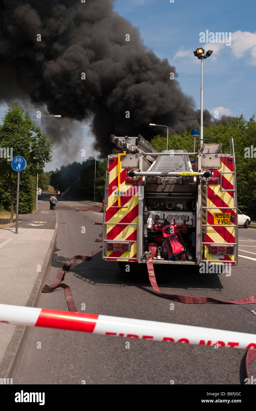 Fire truck accident hi-res stock photography and images - Alamy