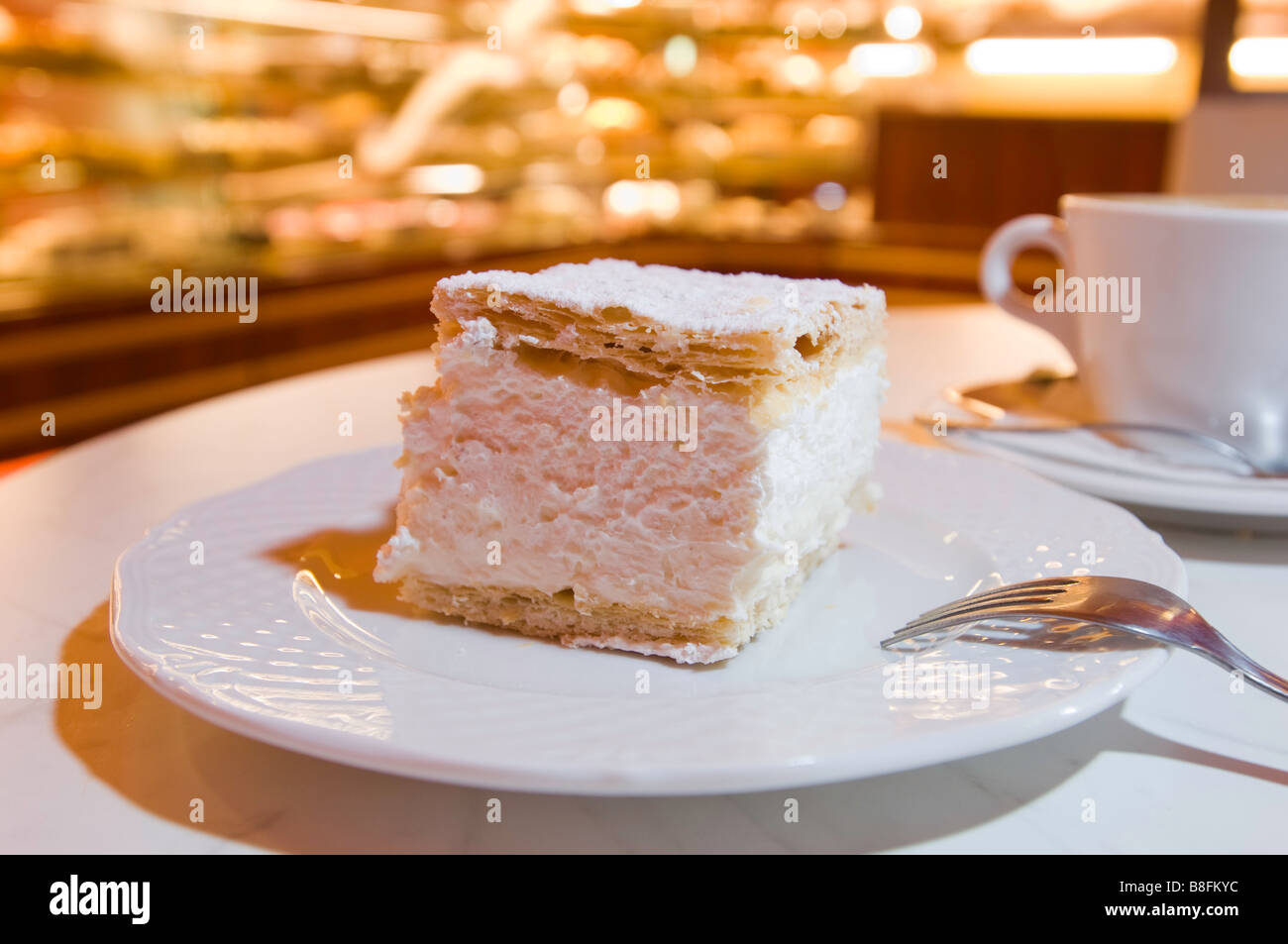 Kremowka cake hi-res stock photography and images - Alamy