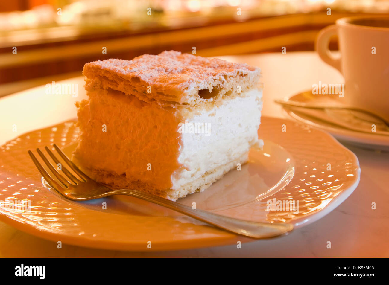 Kremowka cake hi-res stock photography and images - Alamy