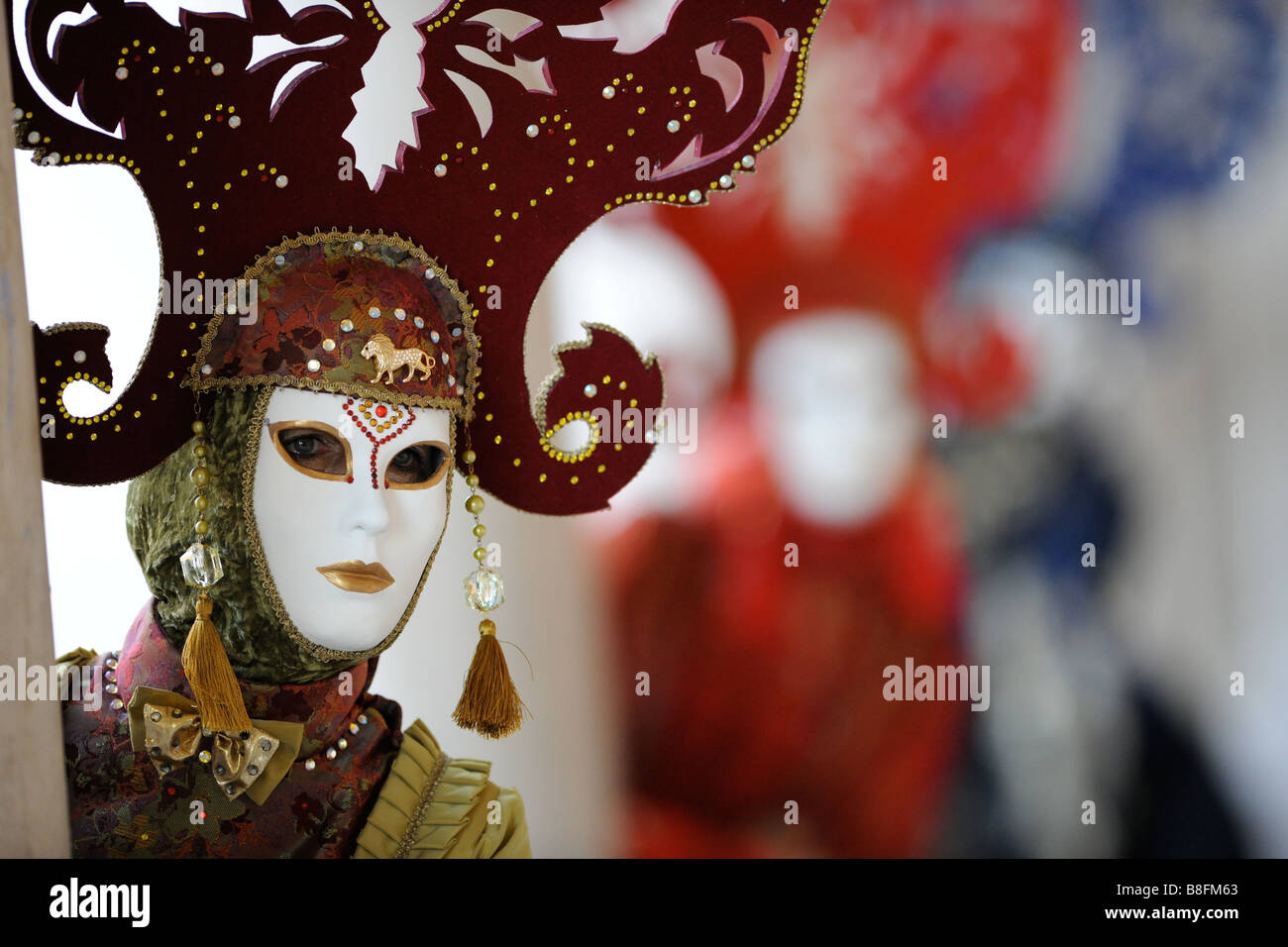 Venice Carnivale, Carnival characters Stock Photo - Alamy