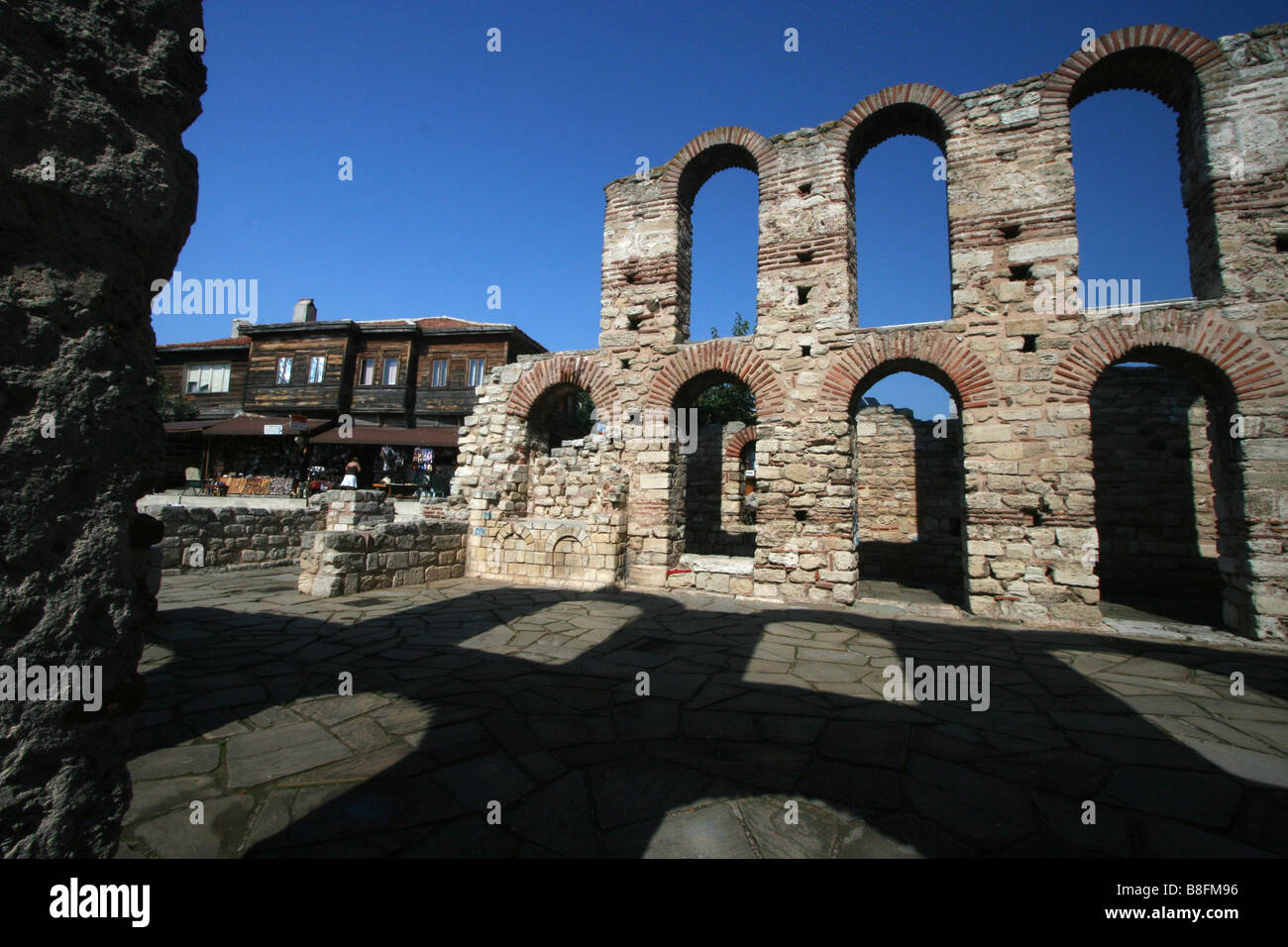 Stara Mitropoliya - The Old Bishopric, Nesebar, Bulgaria Stock Photo ...