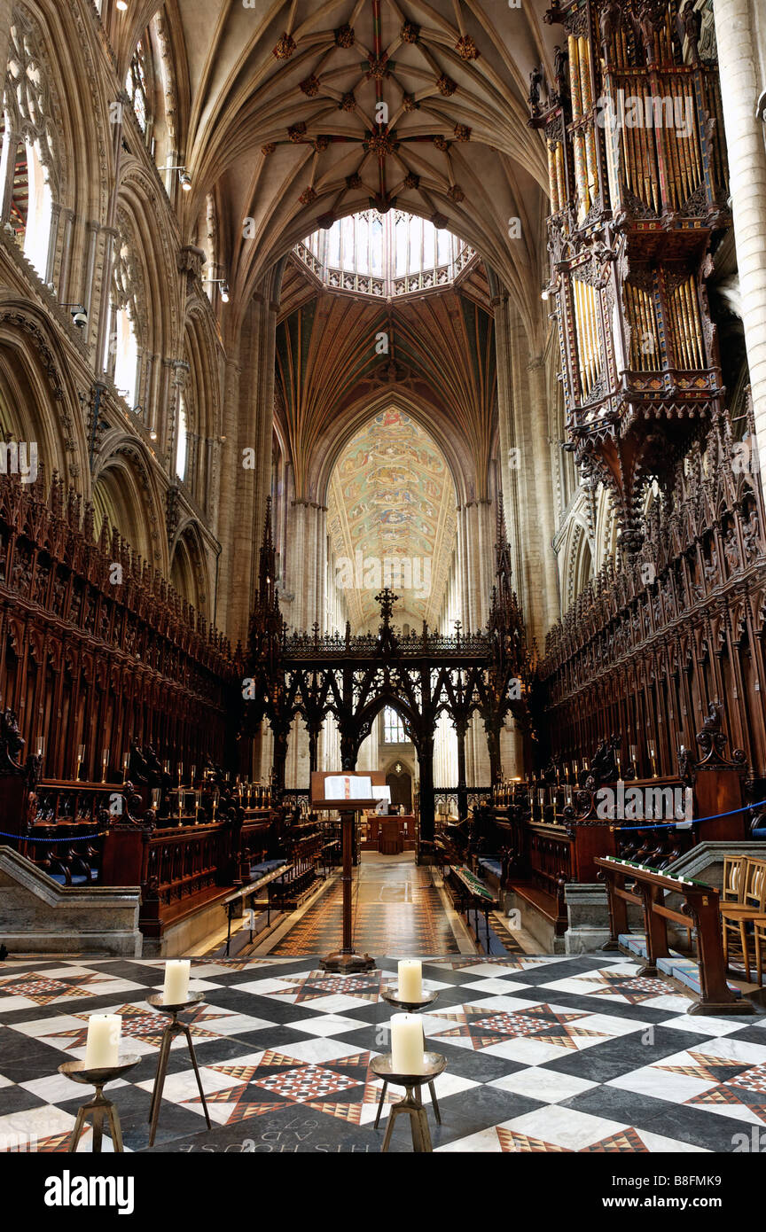 The interior view of ely cathedral hi-res stock photography and images ...