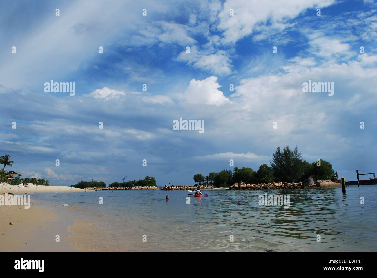 Sentosa beaches hi-res stock photography and images - Alamy
