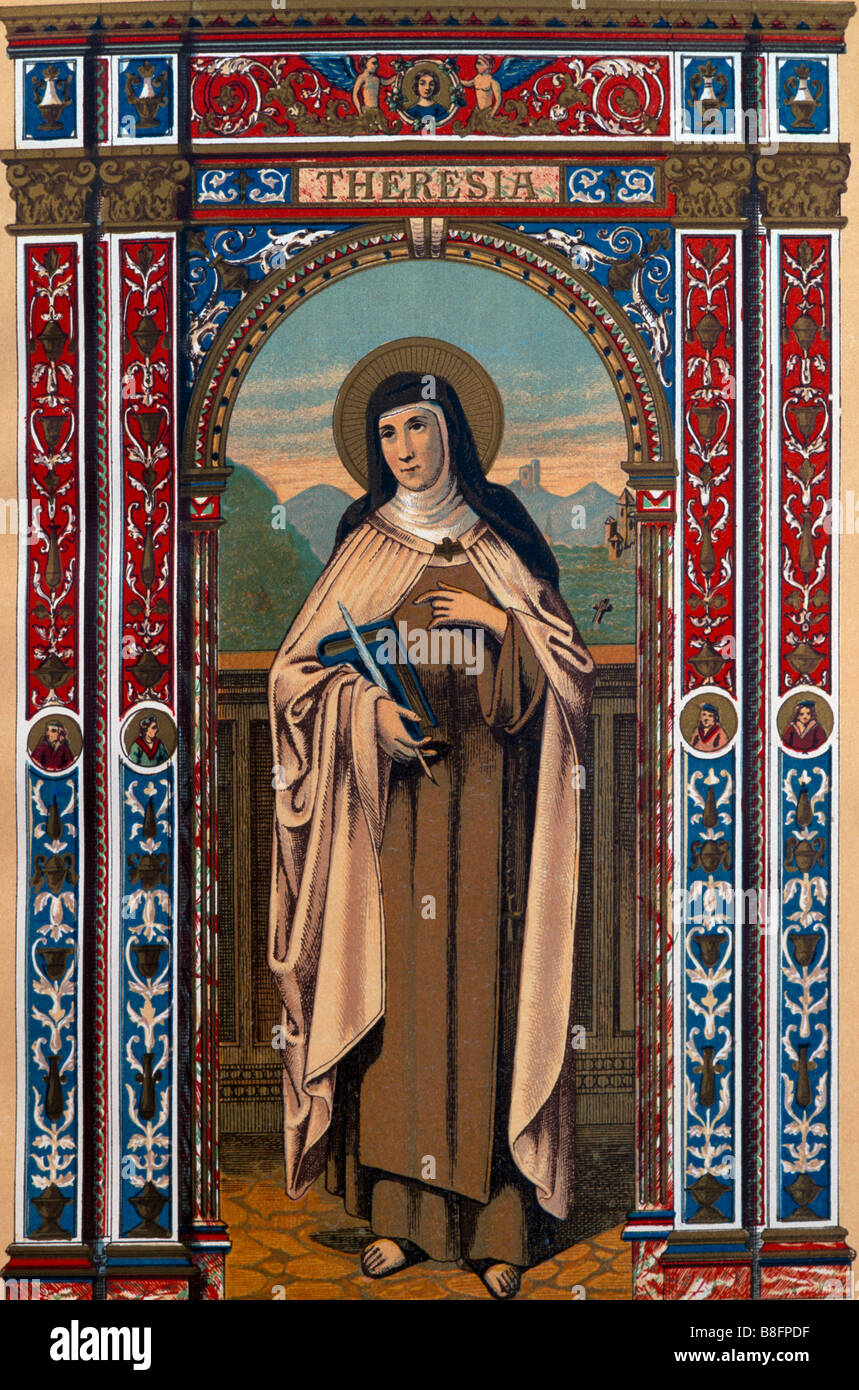 Saint teresa of avila hi-res stock photography and images - Alamy