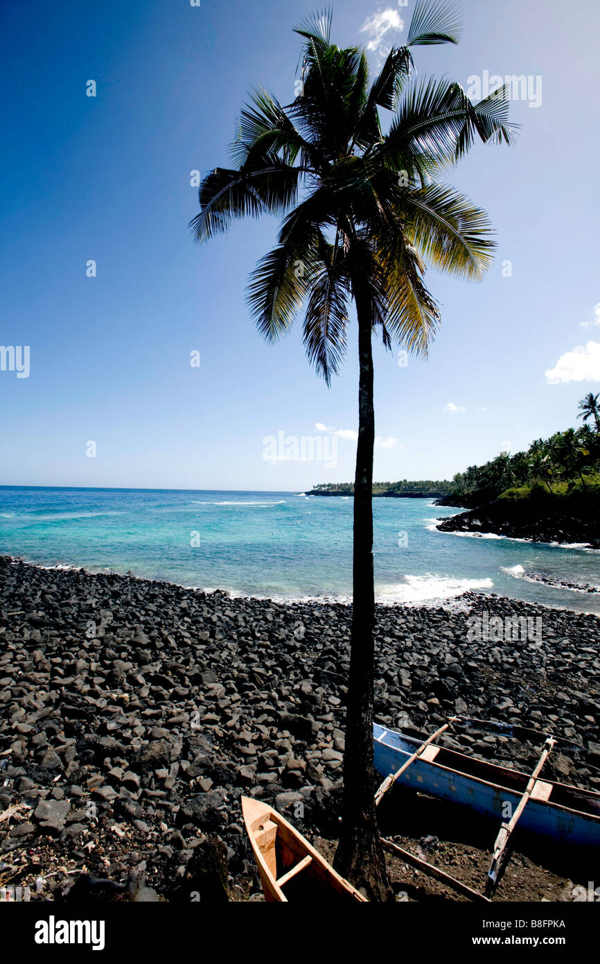 Comoros, Grande Comore, galawa canoes Stock Photo - Alamy