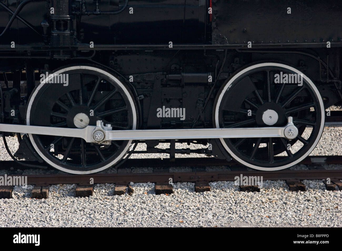 Train wheels tracks hi-res stock photography and images - Alamy