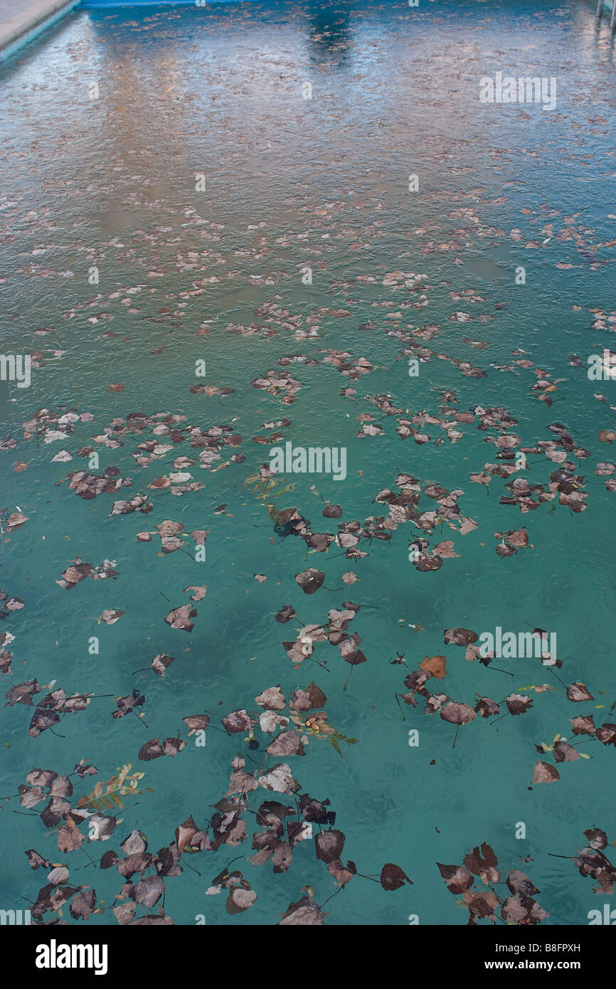 Frozen swimming pool hi-res stock photography and images - Alamy