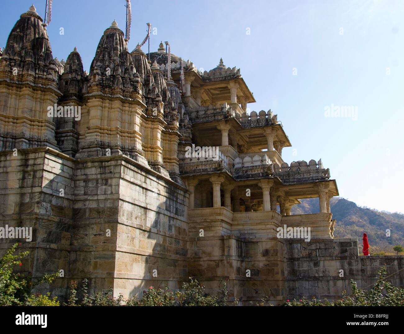 Jain temple Ranakpur Rajasthan India Stock Photo - Alamy