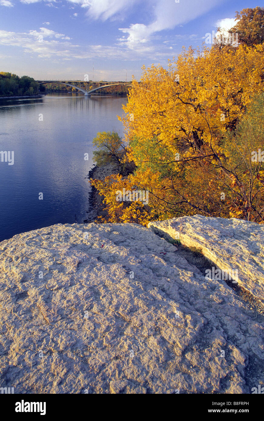 Mississippi river fall minnesota hi-res stock photography and images ...
