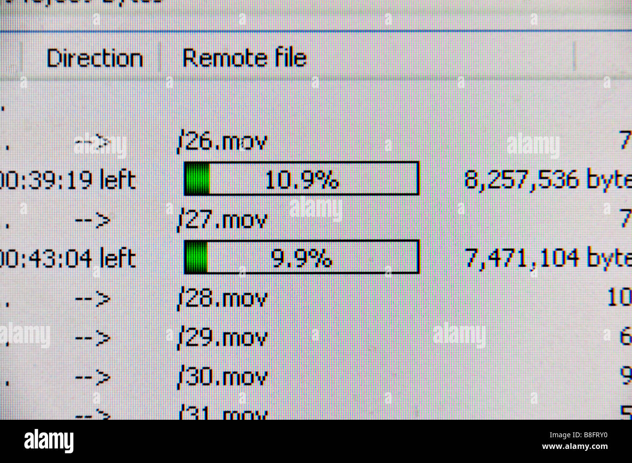 Loading data window with progress Stock Photo - Alamy Loading data window with progress Stock Photo - Alamy