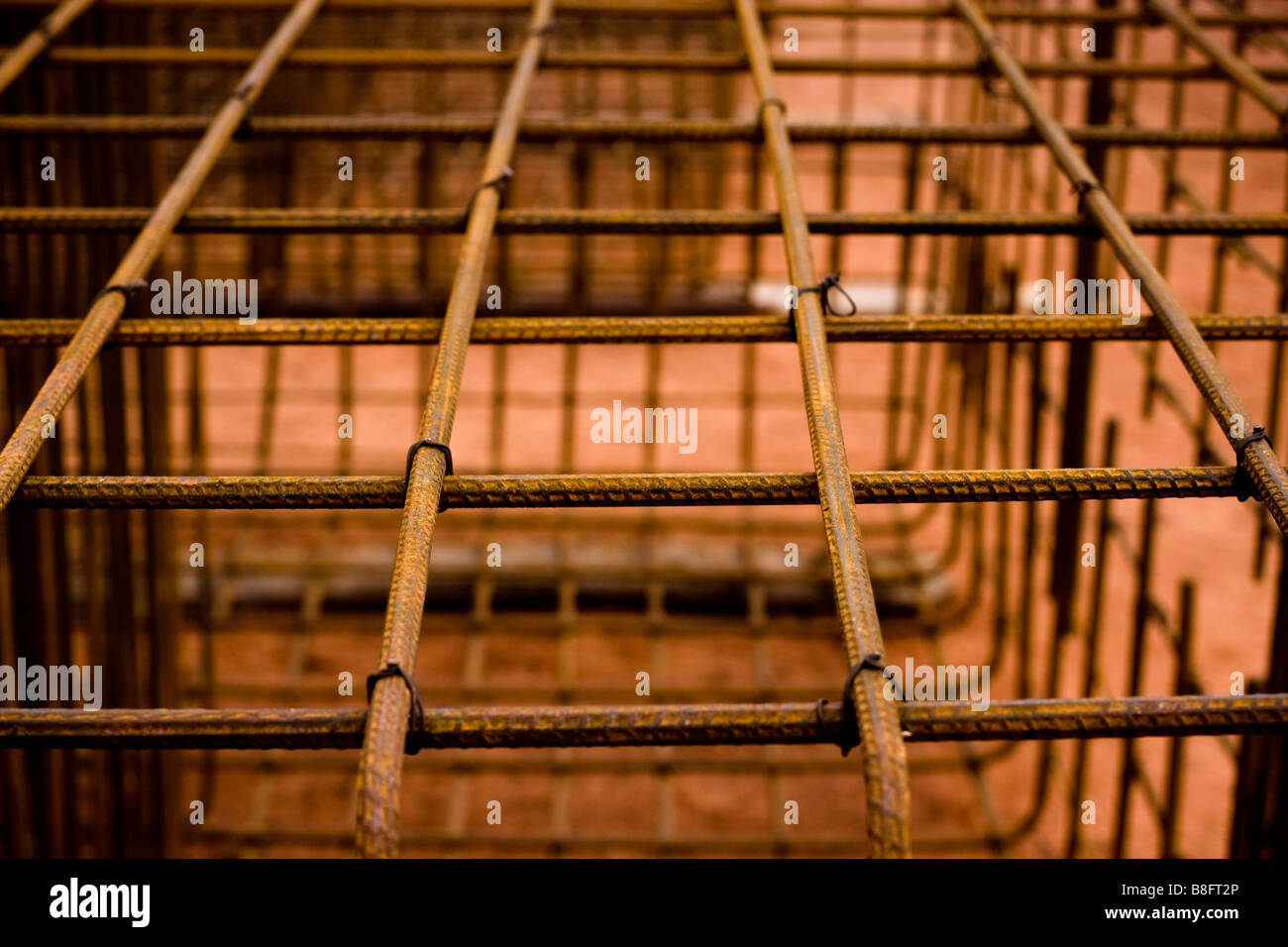 iron structure for a new building Stock Photo - Alamy