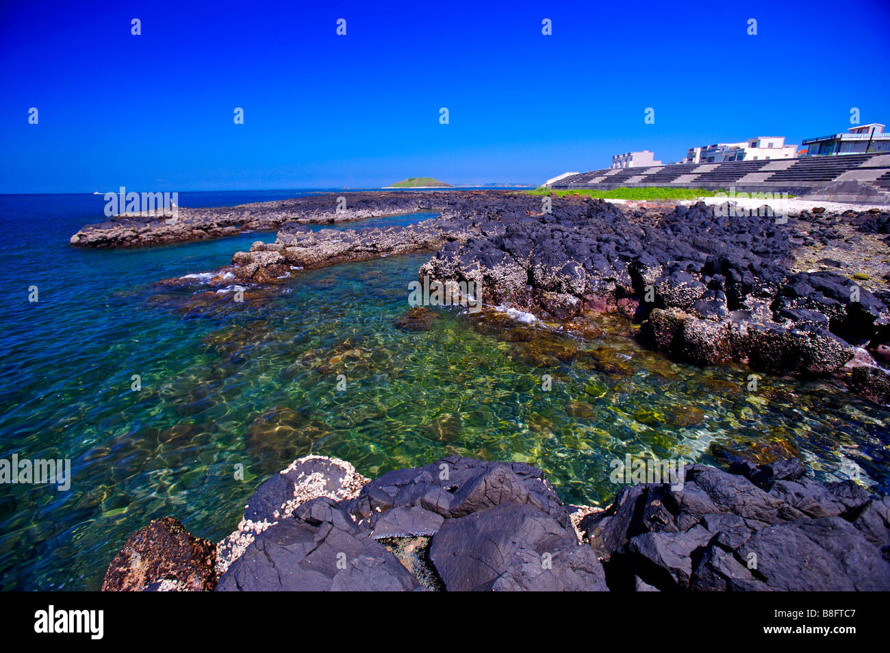 The beautiful scenery of the ocean in Penghu Taiwan Stock Photo - Alamy