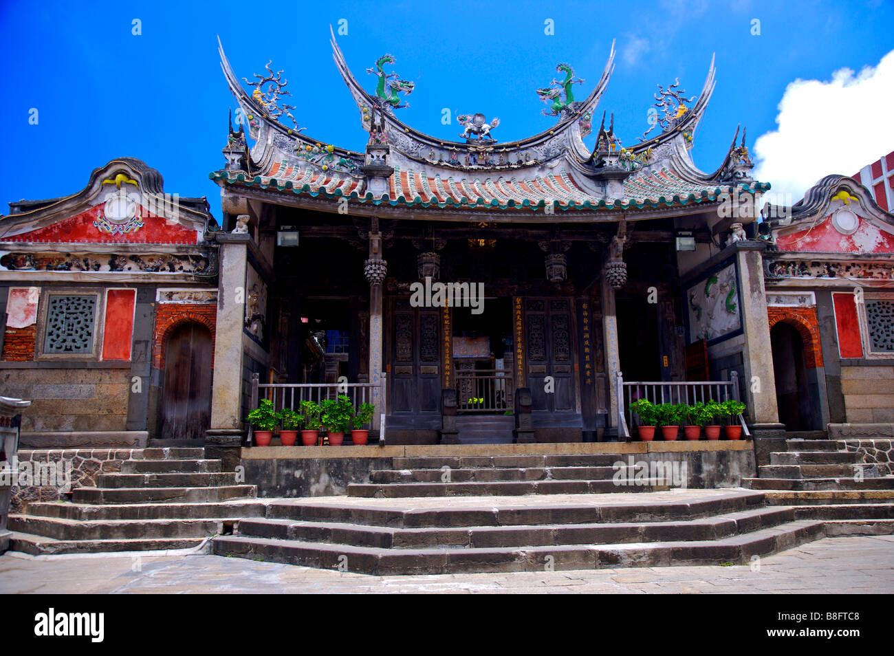 The majestic temple in Penghu Taiwan Stock Photo - Alamy