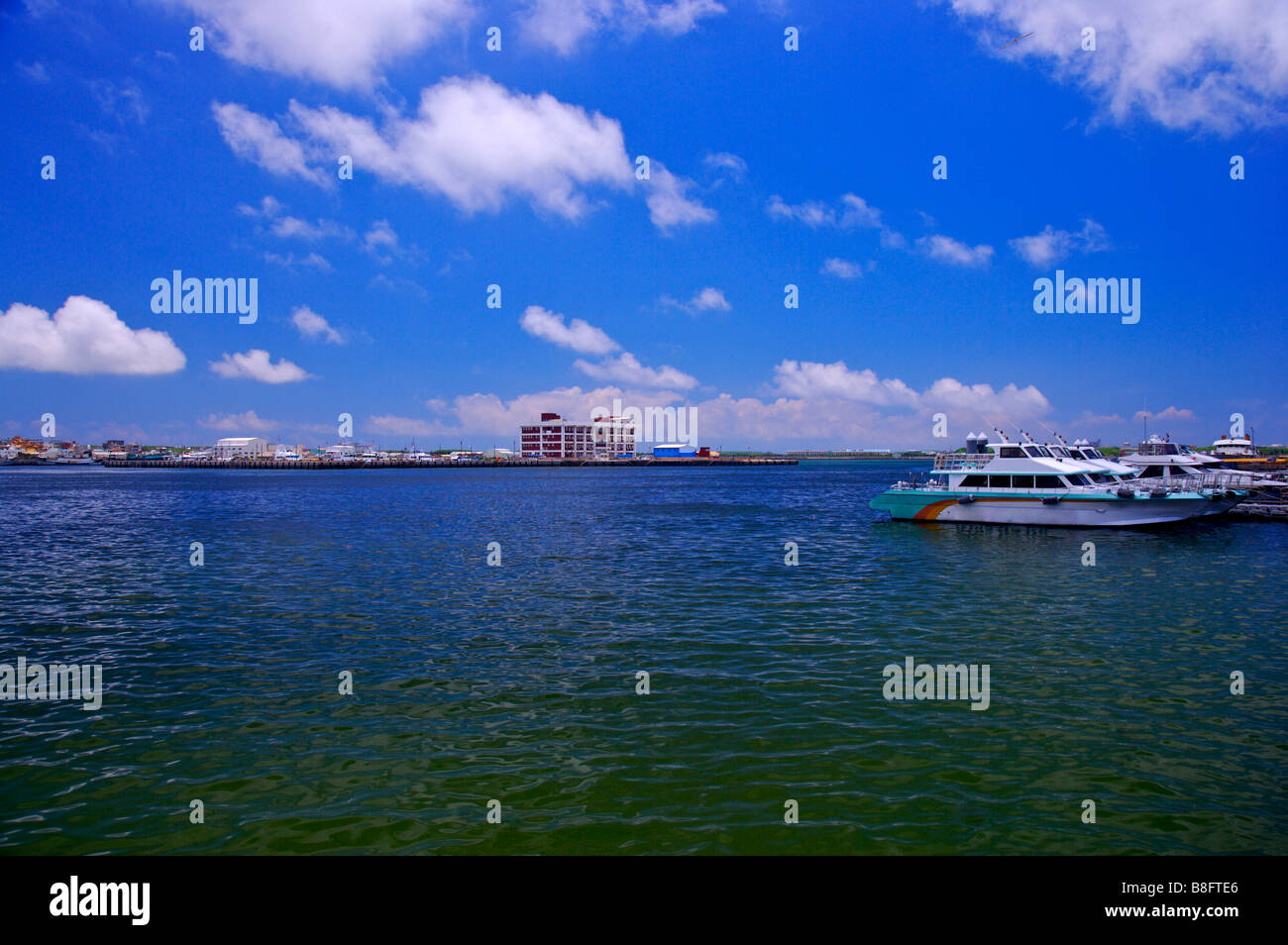 The beautiful scenery of the ocean in Penghu Taiwan Stock Photo - Alamy