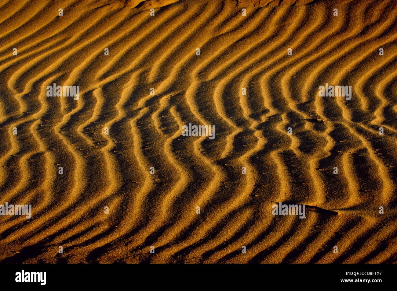 Patterns in the sand created by the wind Stock Photo - Alamy
