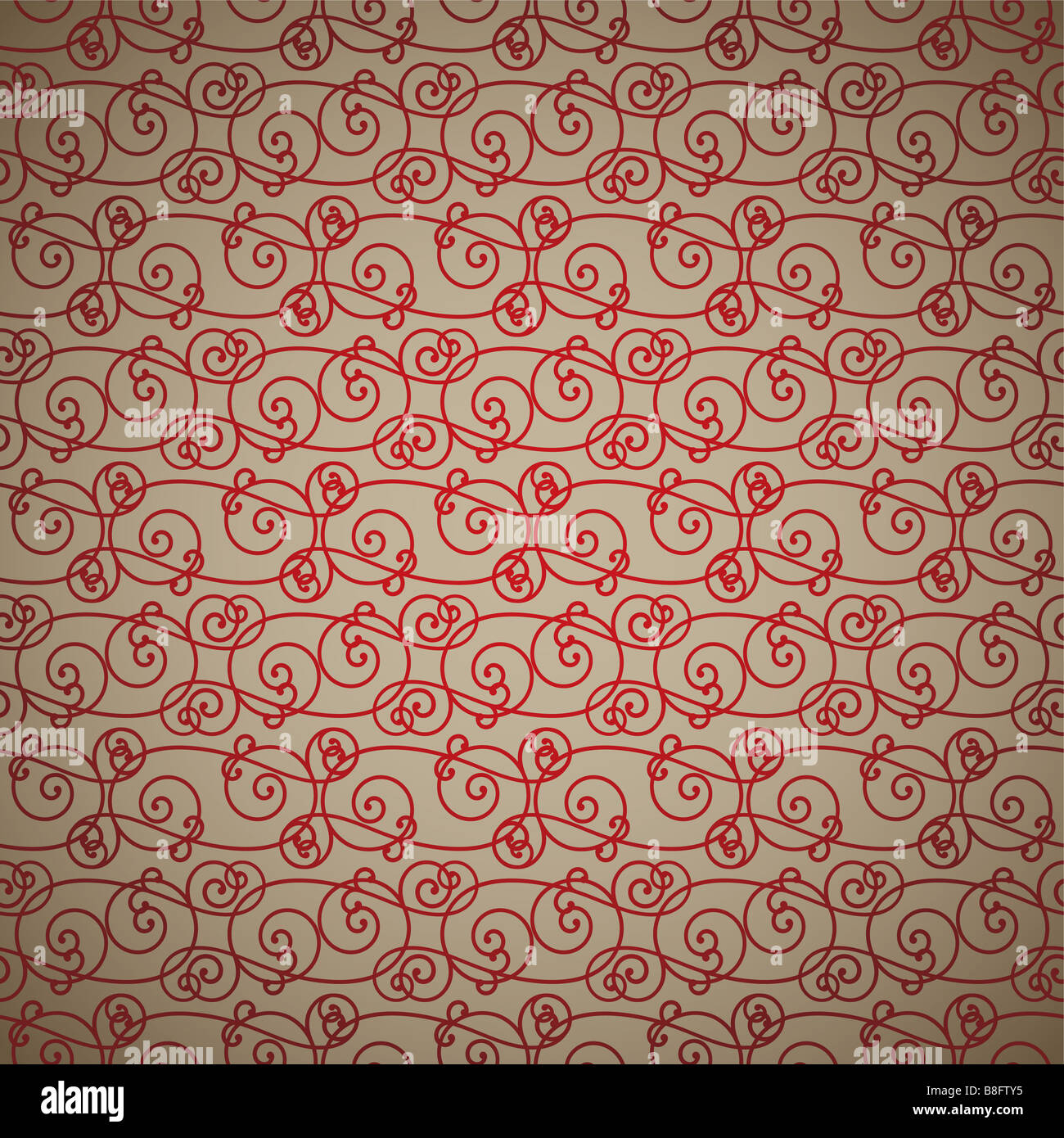 interlinking red and fawn abstract background repeating design Stock ...