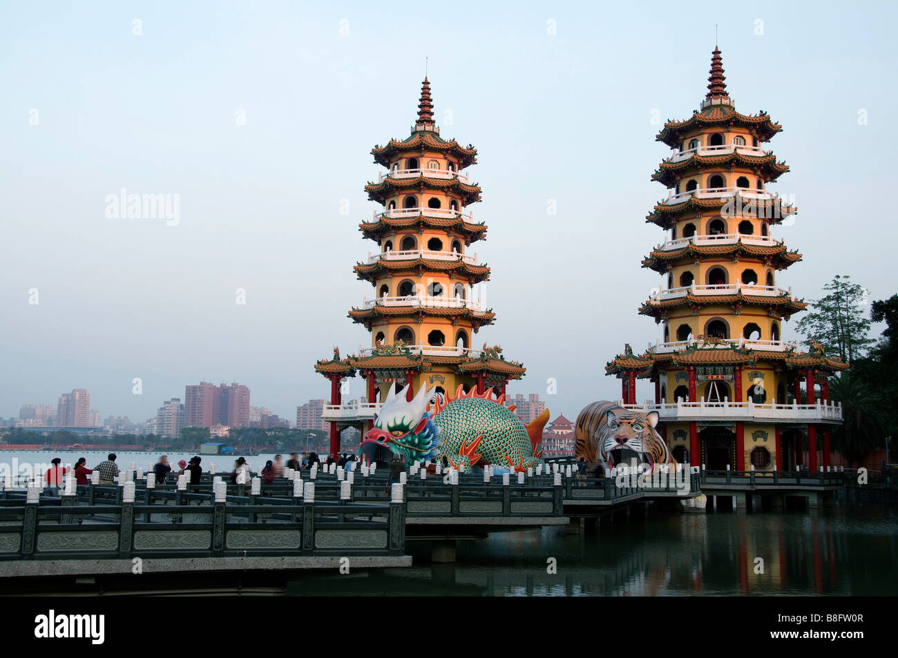 Traditional Tower,Kaohsiung Taiwan,China Stock Photo - Alamy