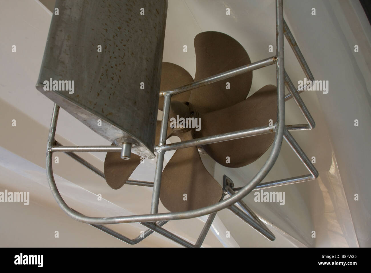 Boat prop and rudder hi-res stock photography and images - Alamy