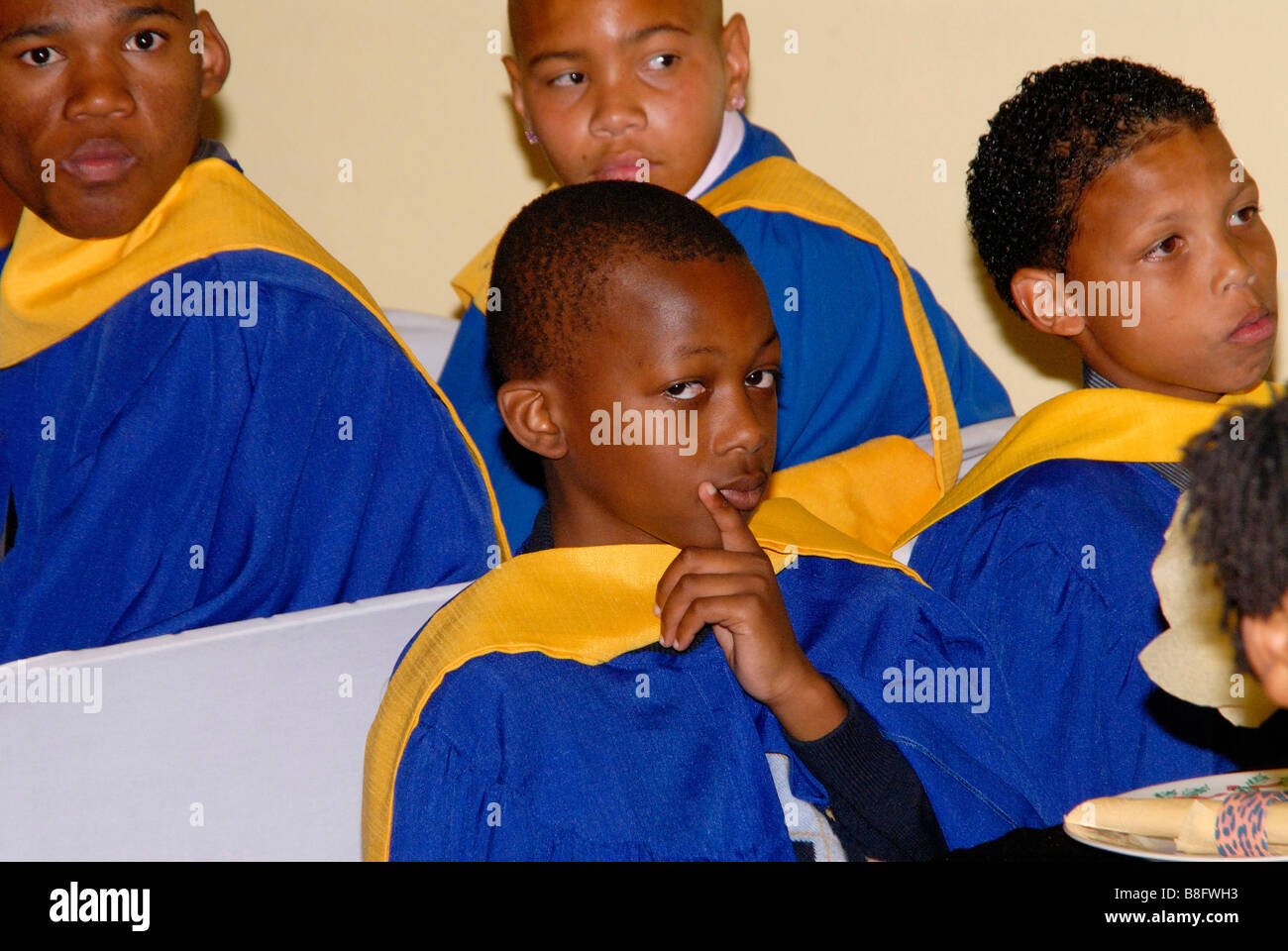 Primary school graduates at graduation ceremony Stock Photo - Alamy
