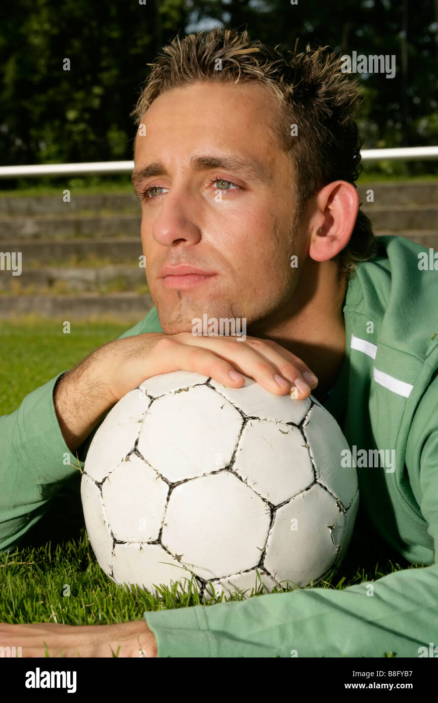 Footballer hair hi-res stock photography and images - Alamy