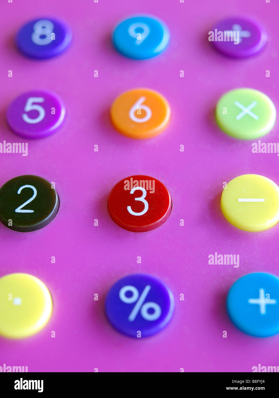 Purple calculator hi-res stock photography and images - Alamy