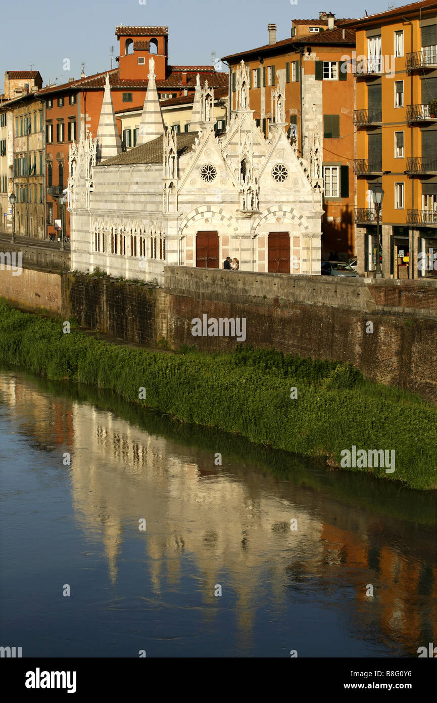 Santa Maria della Spina Church, Pisa, Tuscany, Italy Stock Photo - Alamy