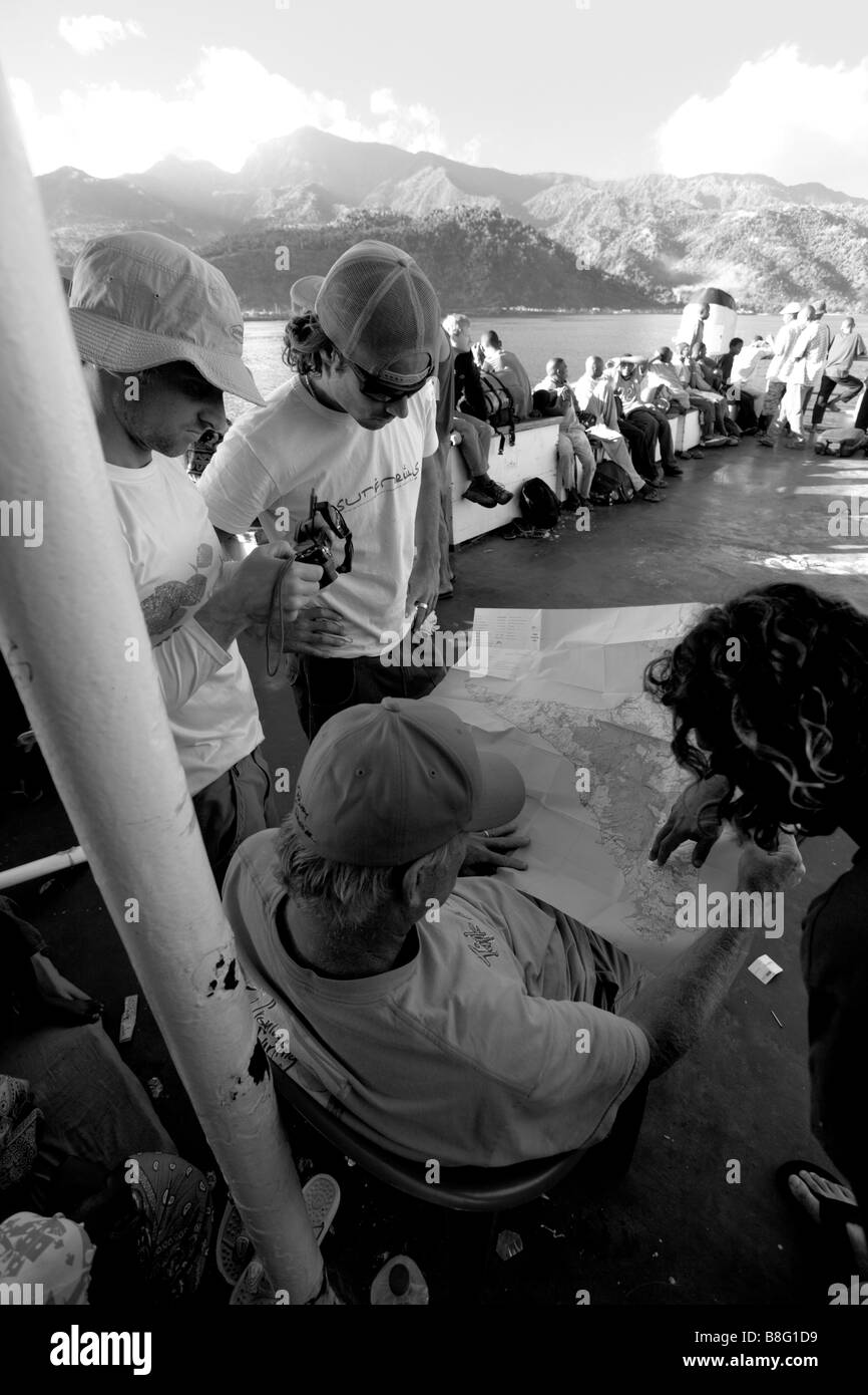 Comoros, Anjouan, Mutsamudu, inter-island ferry Stock Photo - Alamy