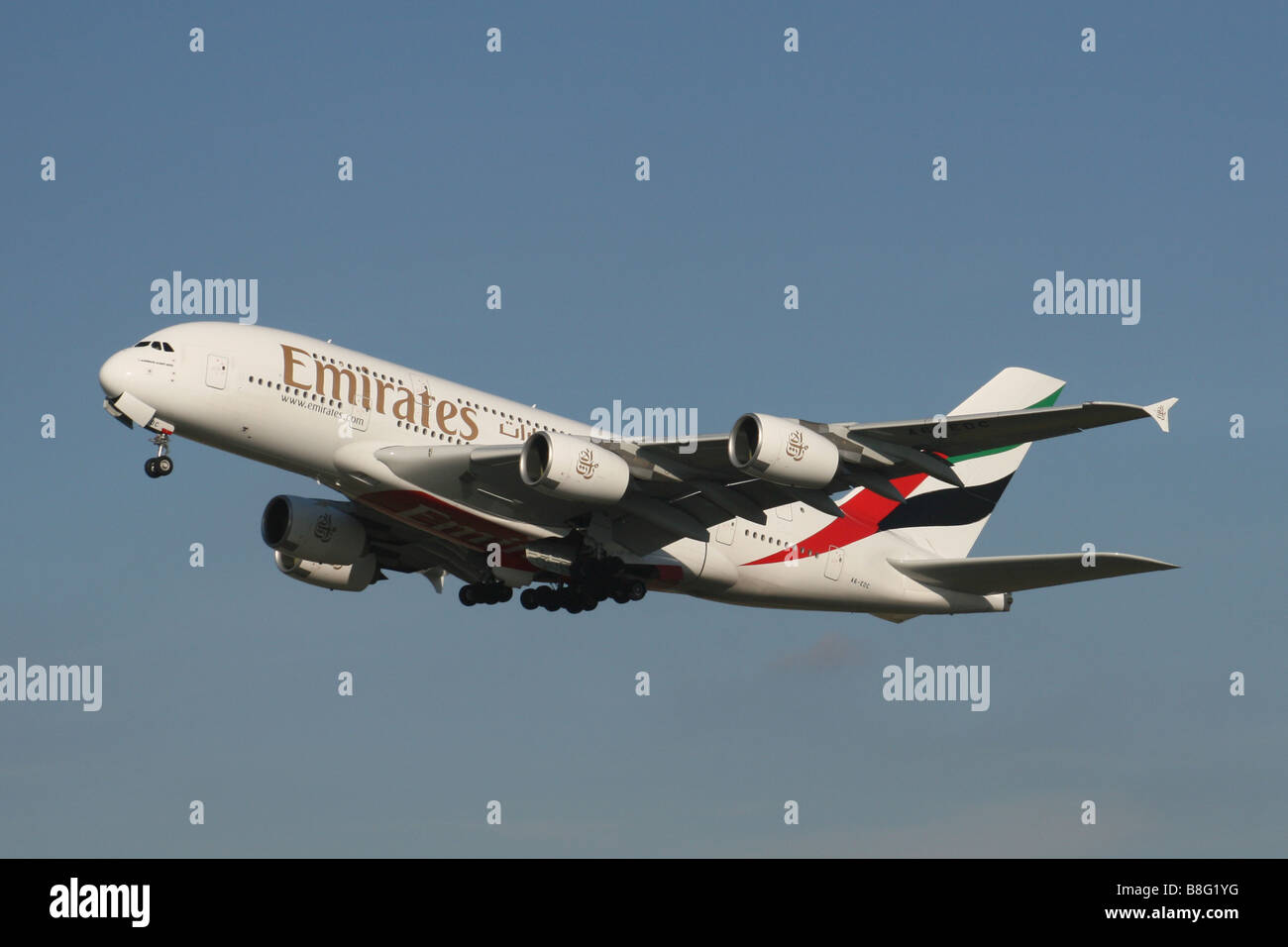 EMIRATES. AIRBUS A380 Stock Photo - Alamy
