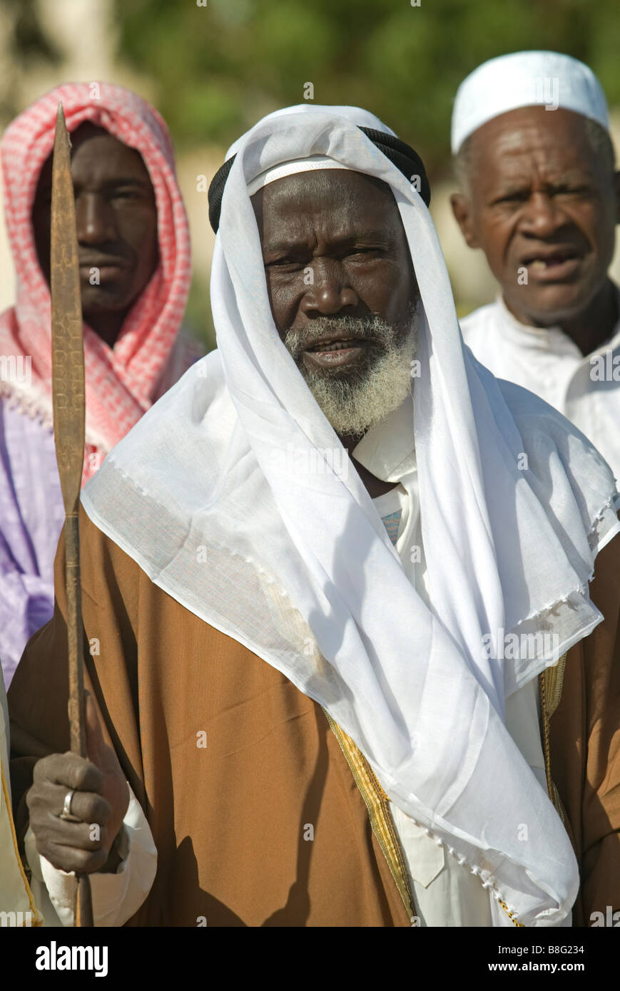 Muslim Africans in a Friday pray Ouagadougou Burkina Faso Stock Photo ...