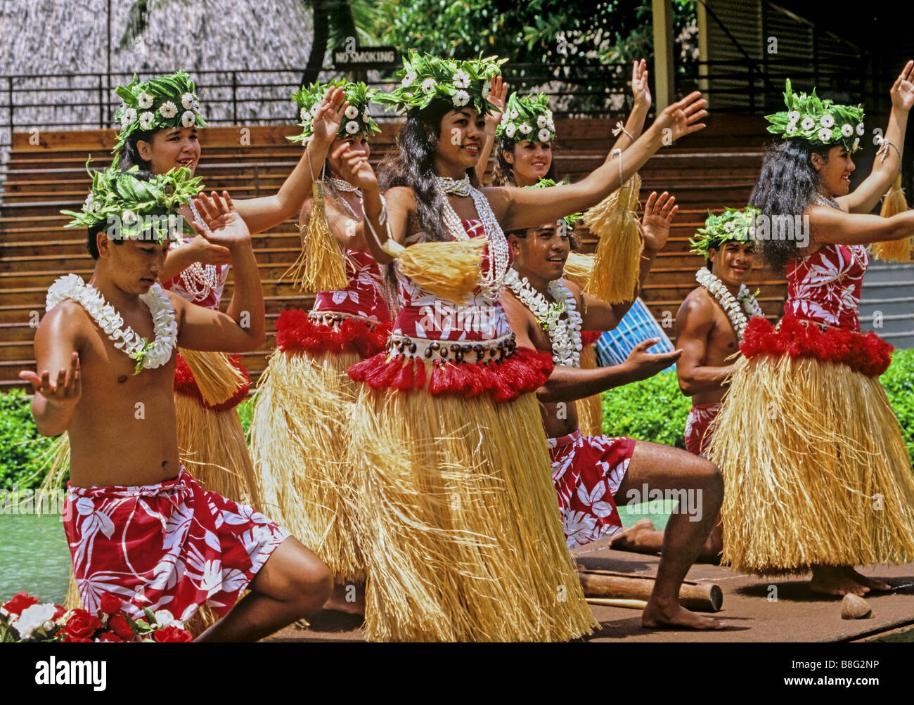 Polynesian cultural centre oahu hi-res stock photography and images - Alamy