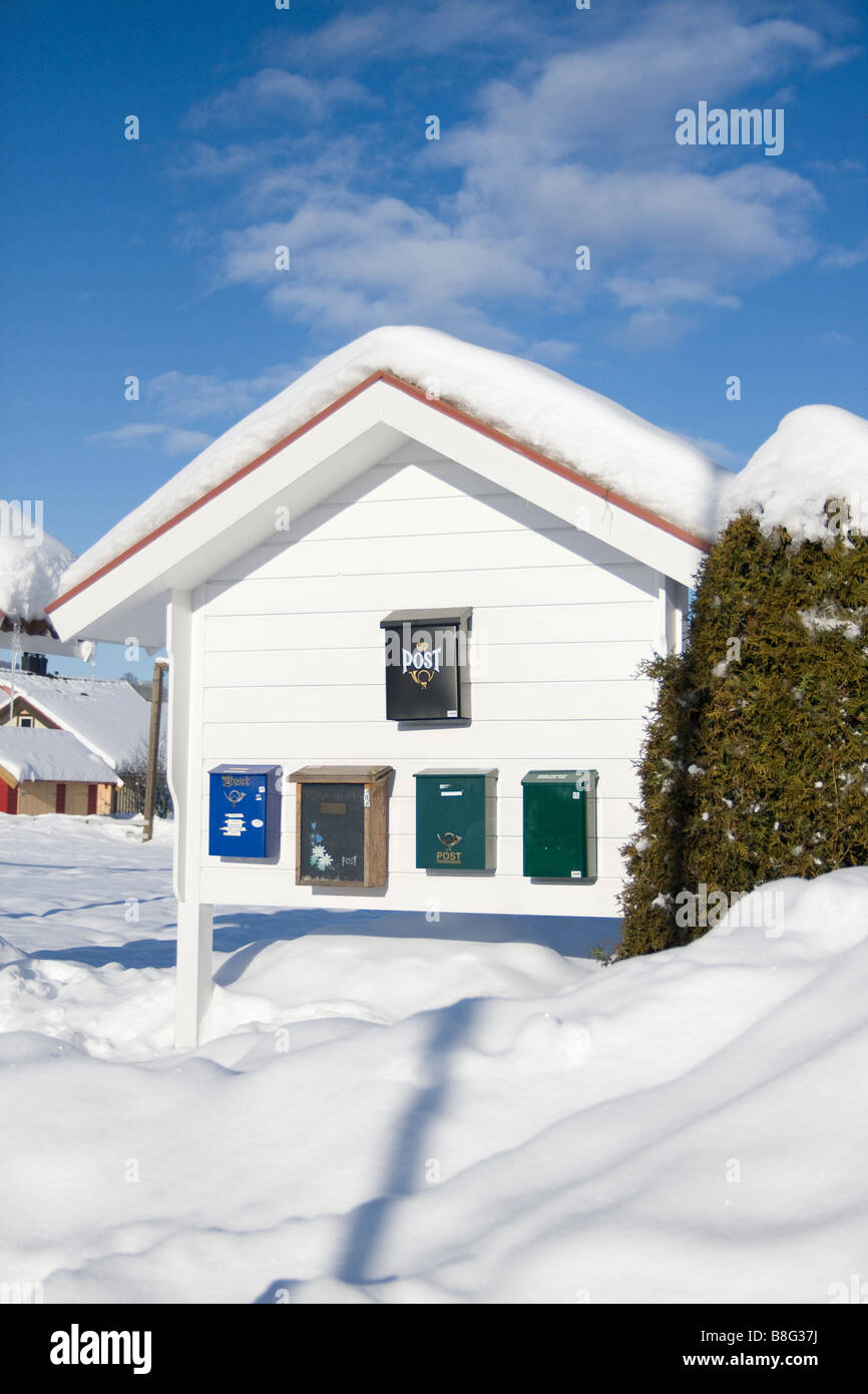 Norwegian letter box hi-res stock photography and images - Alamy