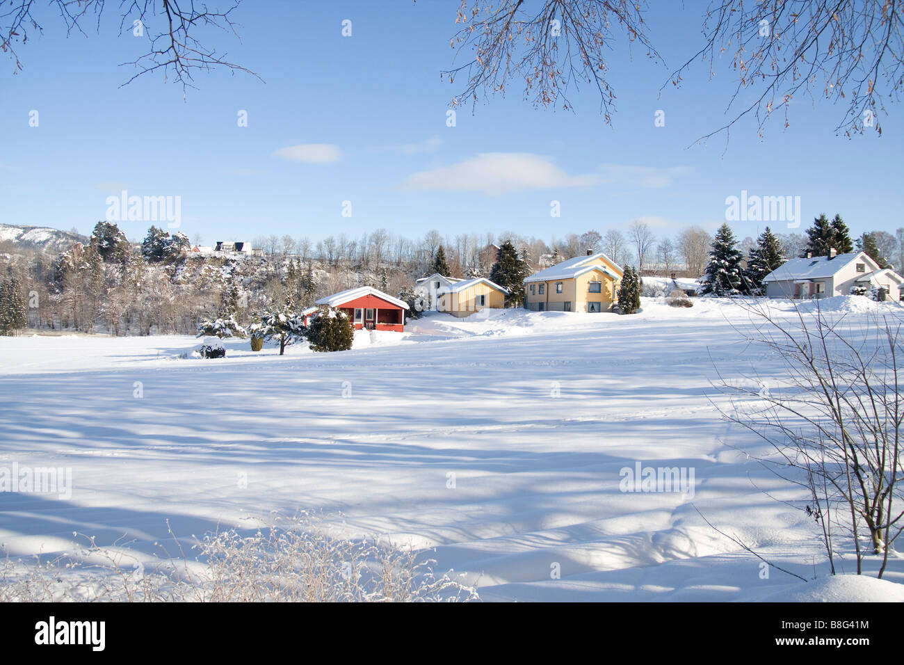 Norway winter scenic hi-res stock photography and images - Alamy