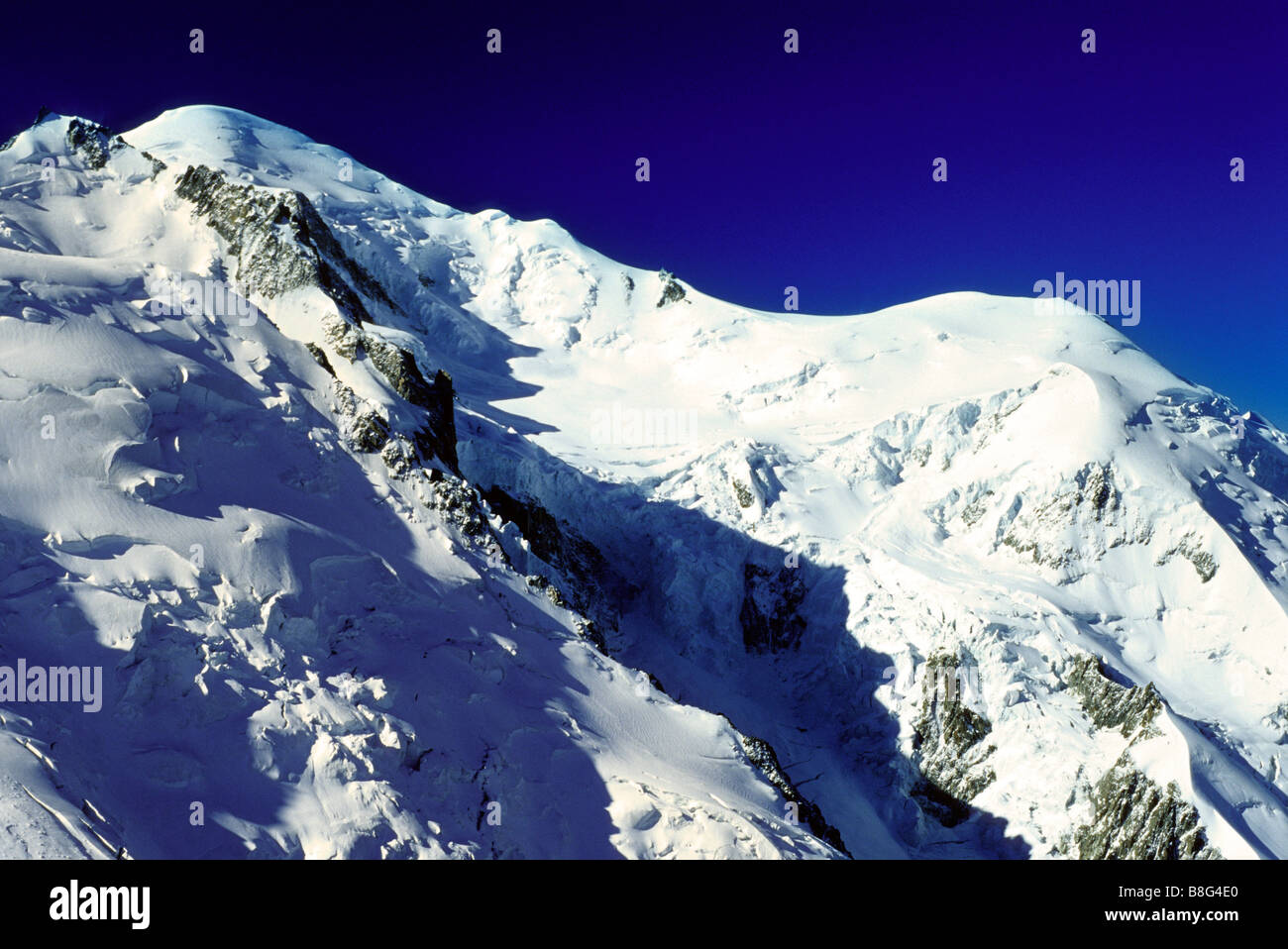 Europe, France - Alps, Chamonix valley - Dome du Gouter Stock Photo - Alamy