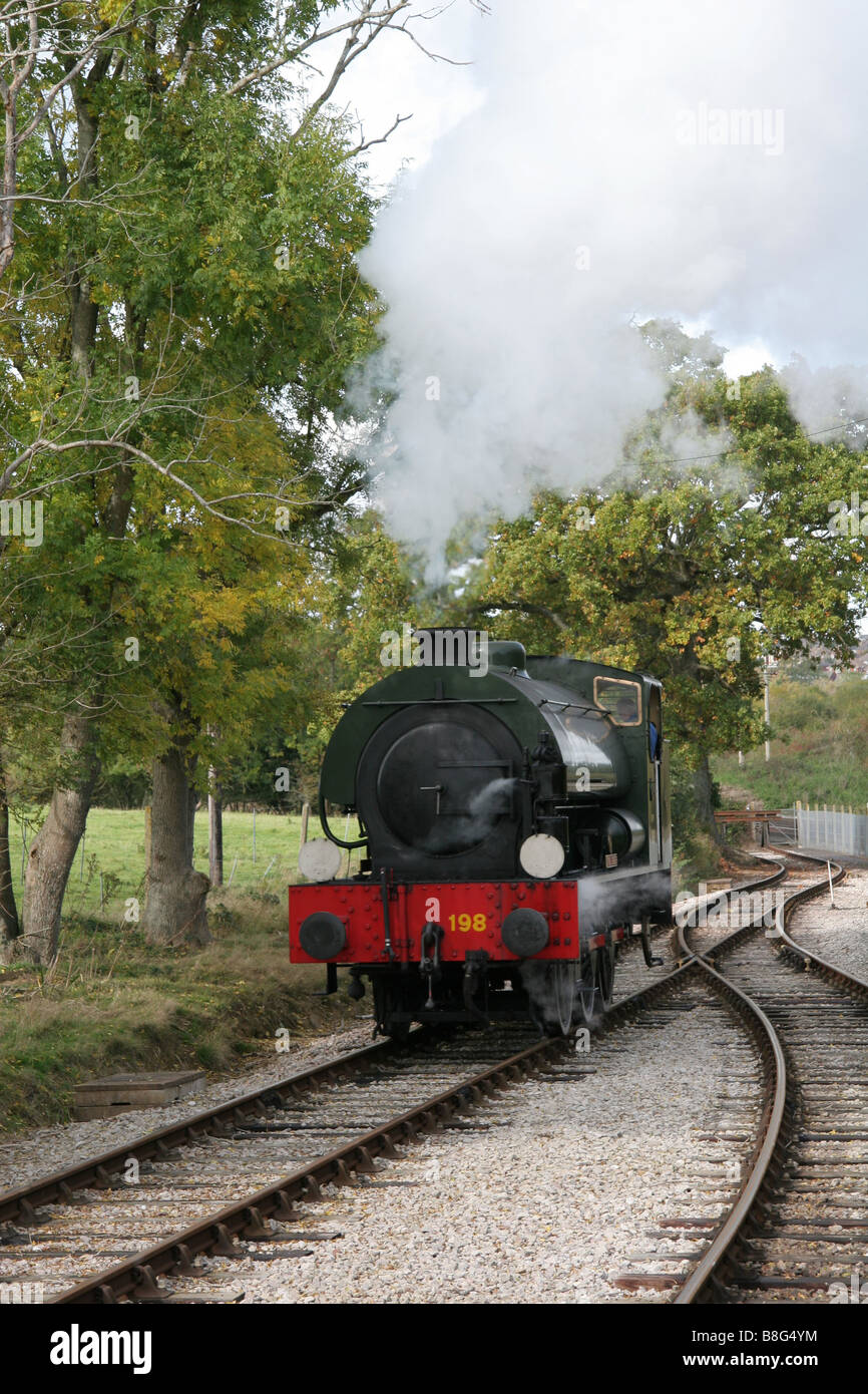 Saddletank steam engine Isle of Wight Stock Photo - Alamy