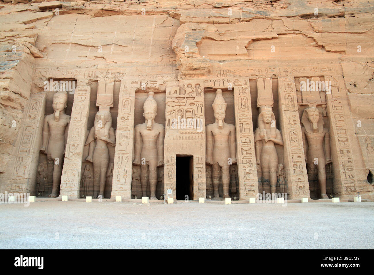 Temple of Hathor Stock Photo - Alamy