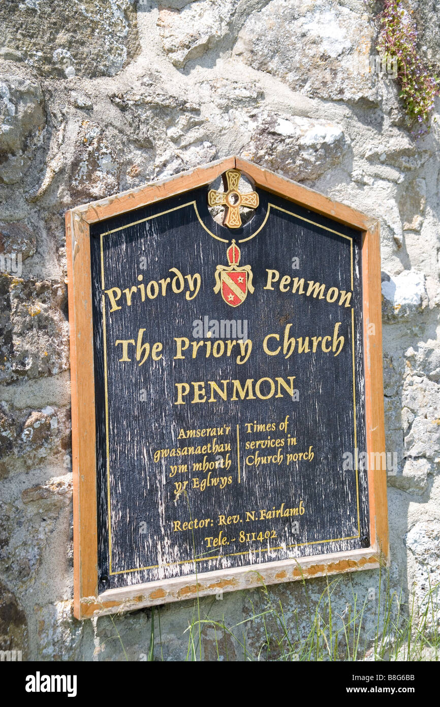 St seiriols church hi-res stock photography and images - Alamy