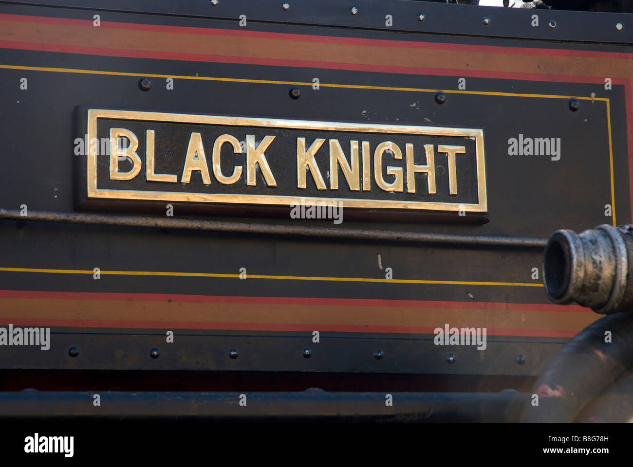 black knight sign Stock Photo - Alamy