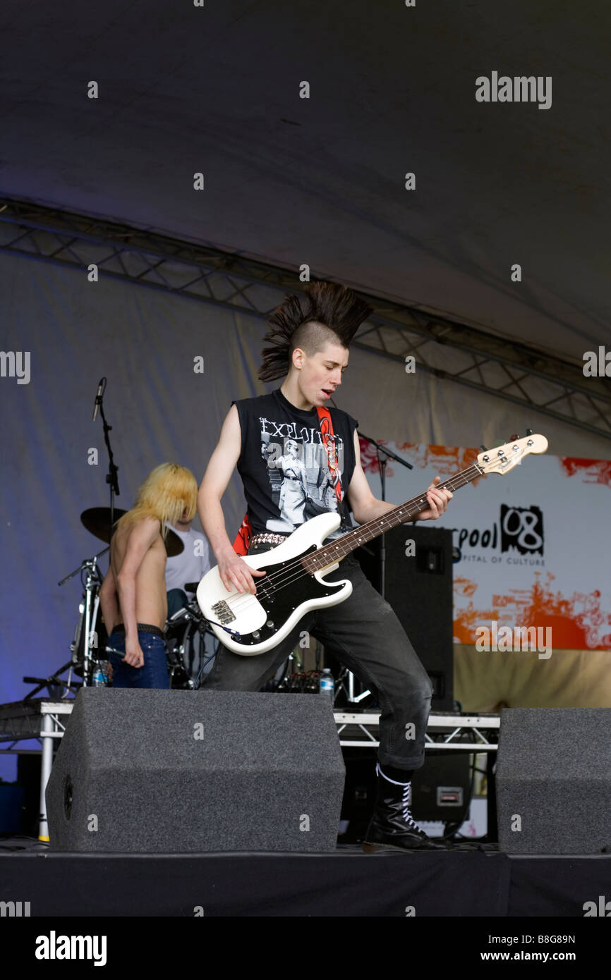 Punk band hi-res stock photography and images - Alamy