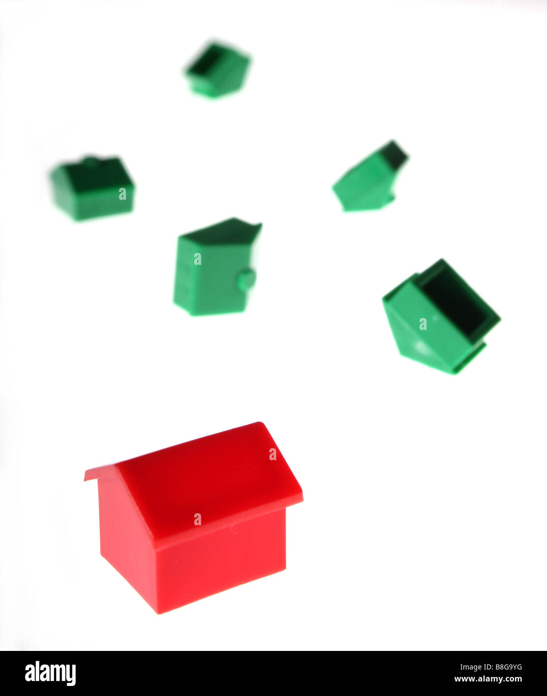 Monopoly House Pieces